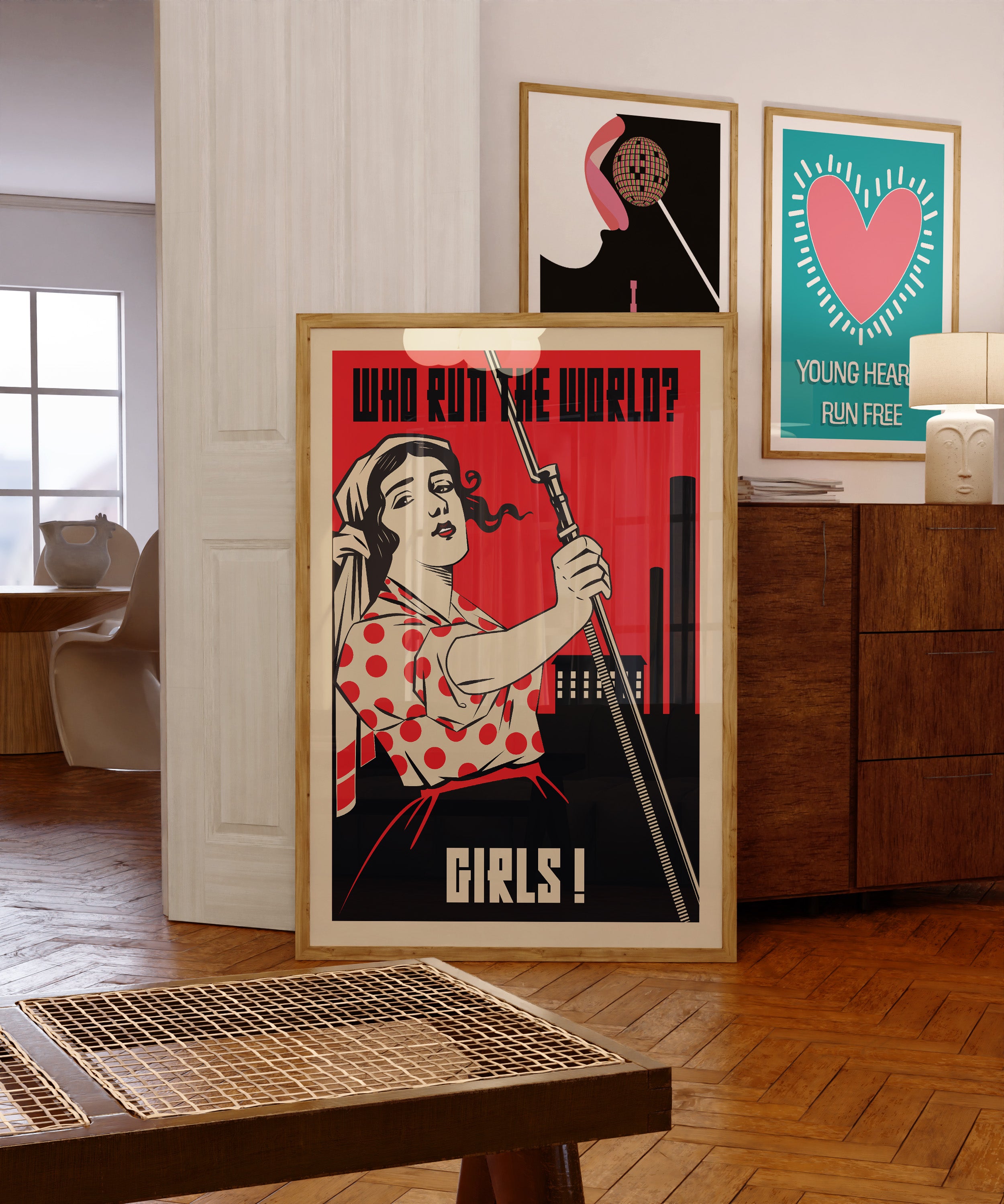 Girls Run The World Poster - Poptart Posters