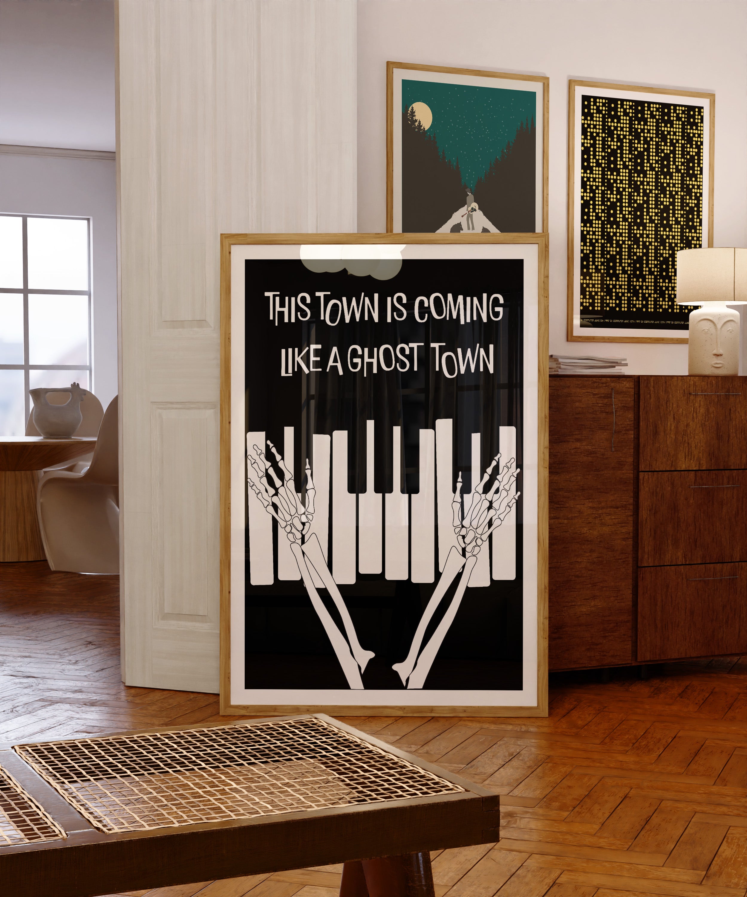 Ghost Town Poster - Poptart Posters