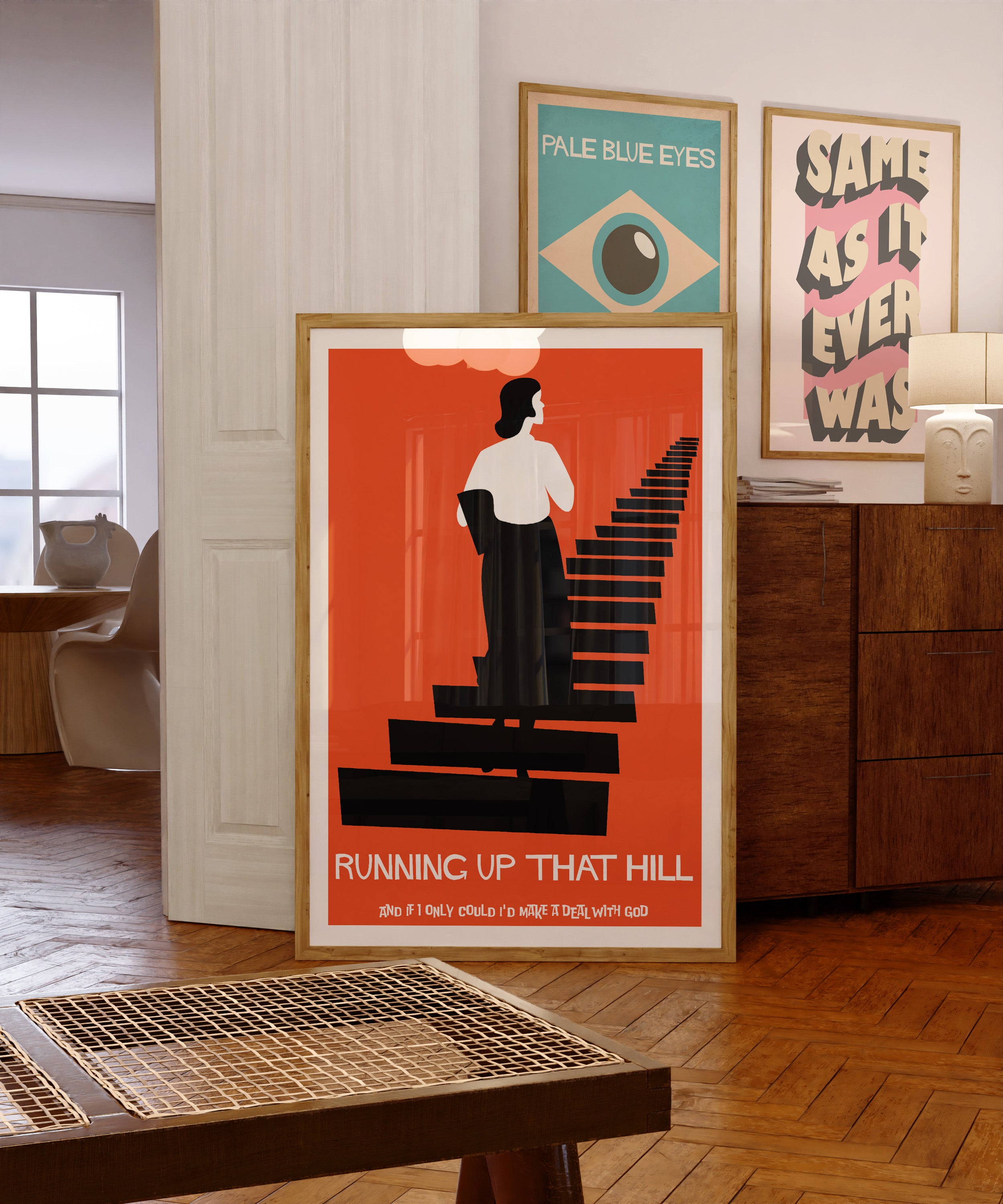Running Up That Hill Poster - Poptart Posters
