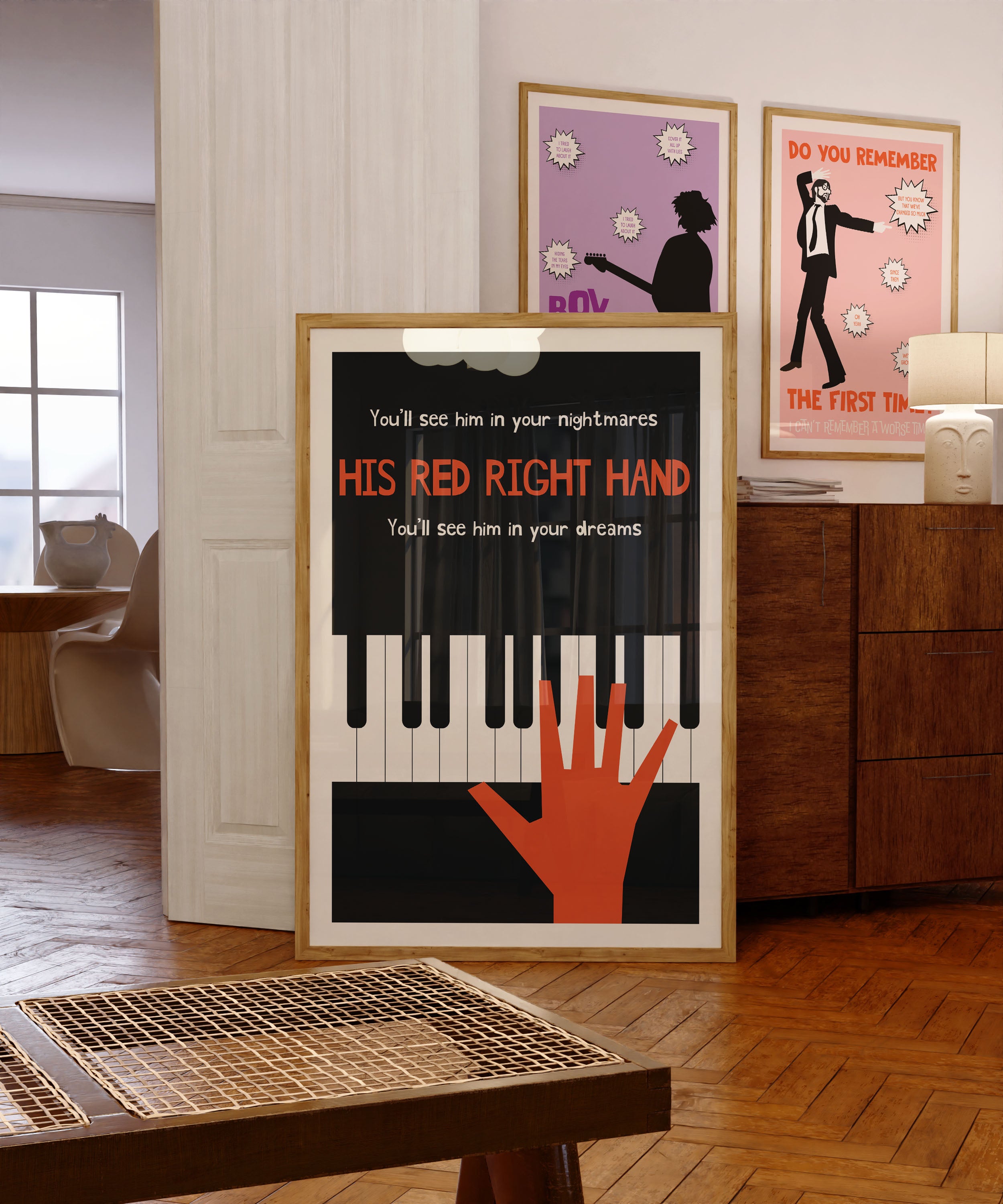 Red Right Hand Poster - Poptart Posters