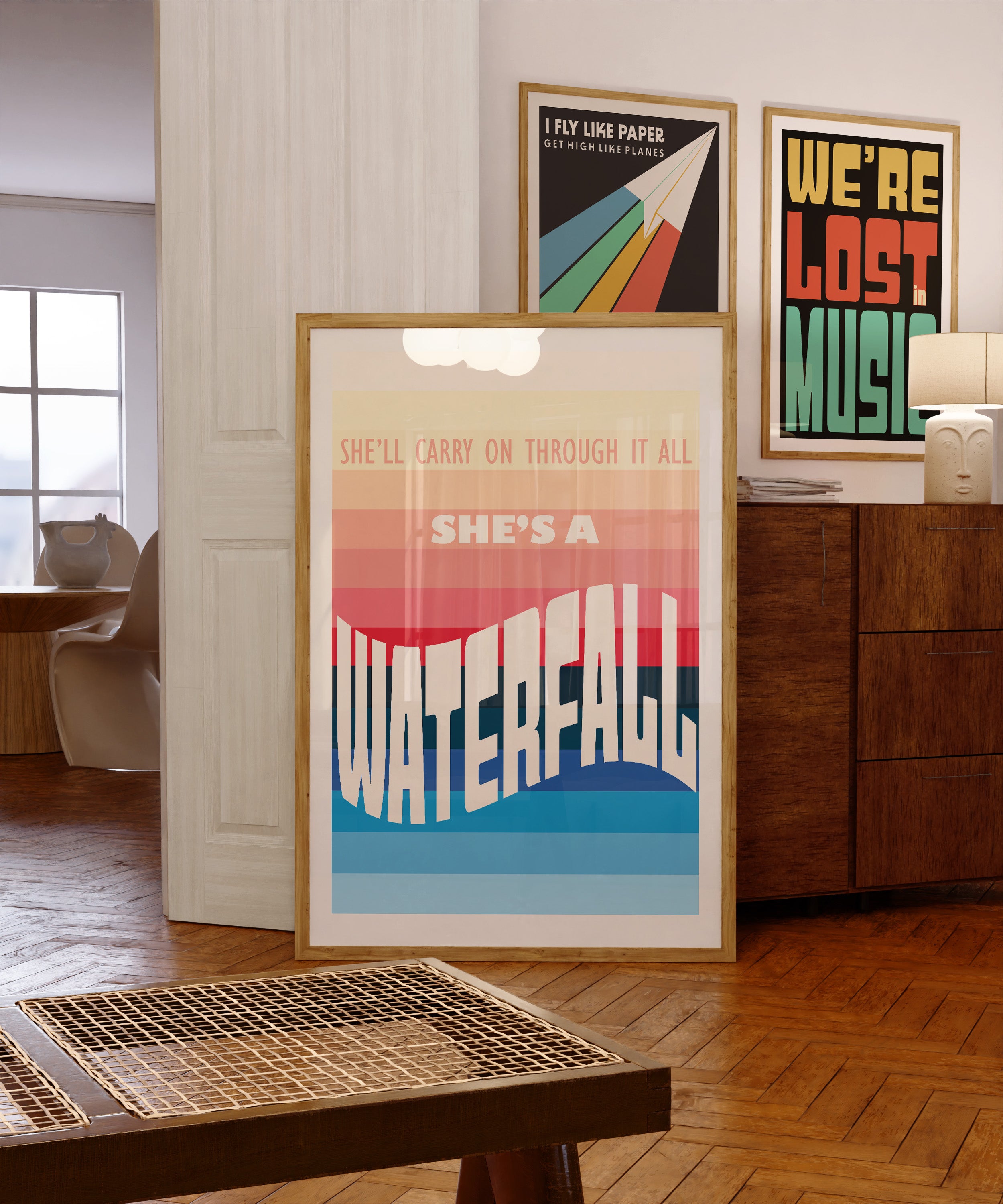 Waterfall Poster - Poptart Posters