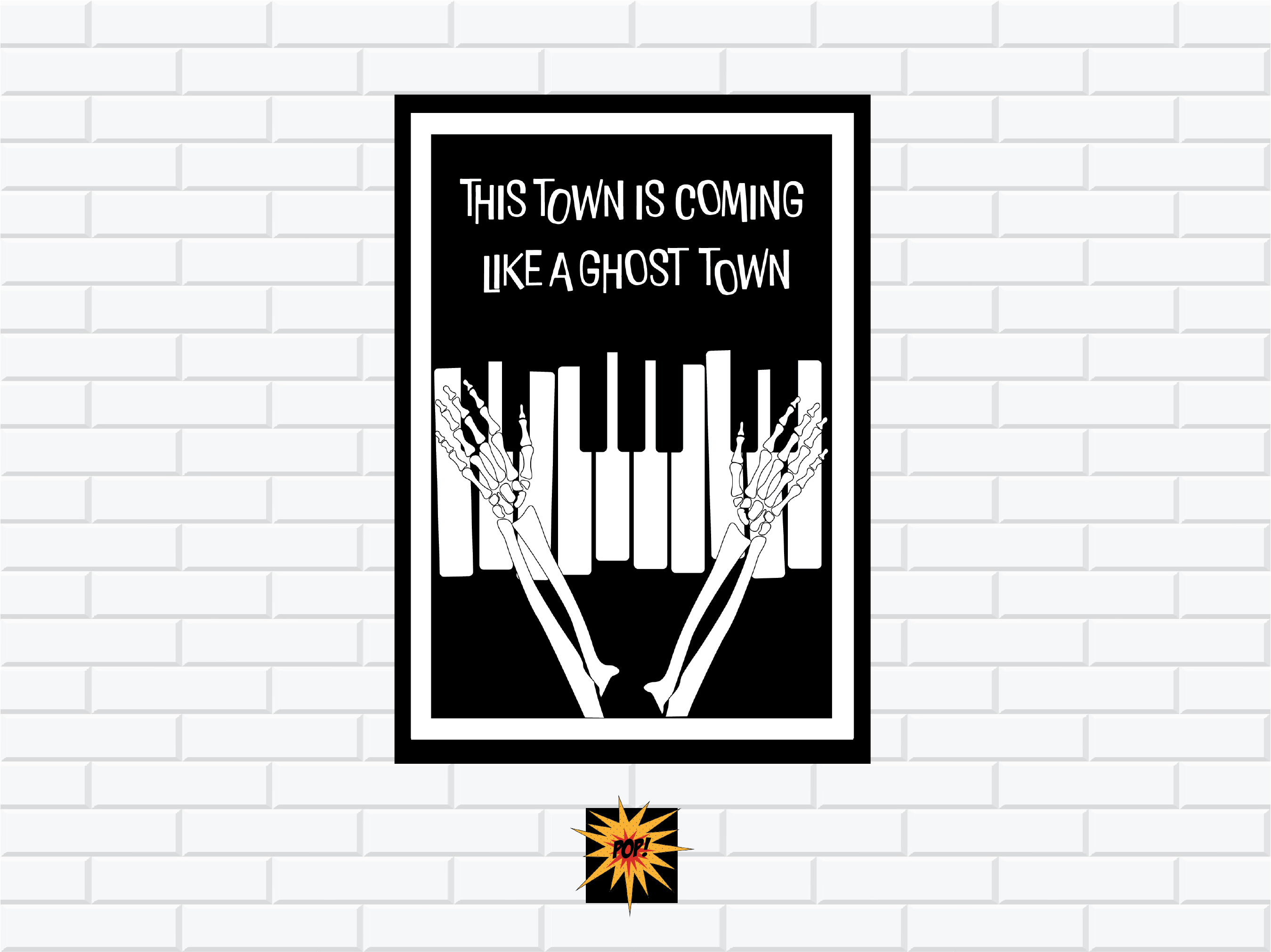 Ghost Town Poster – Poptart Posters