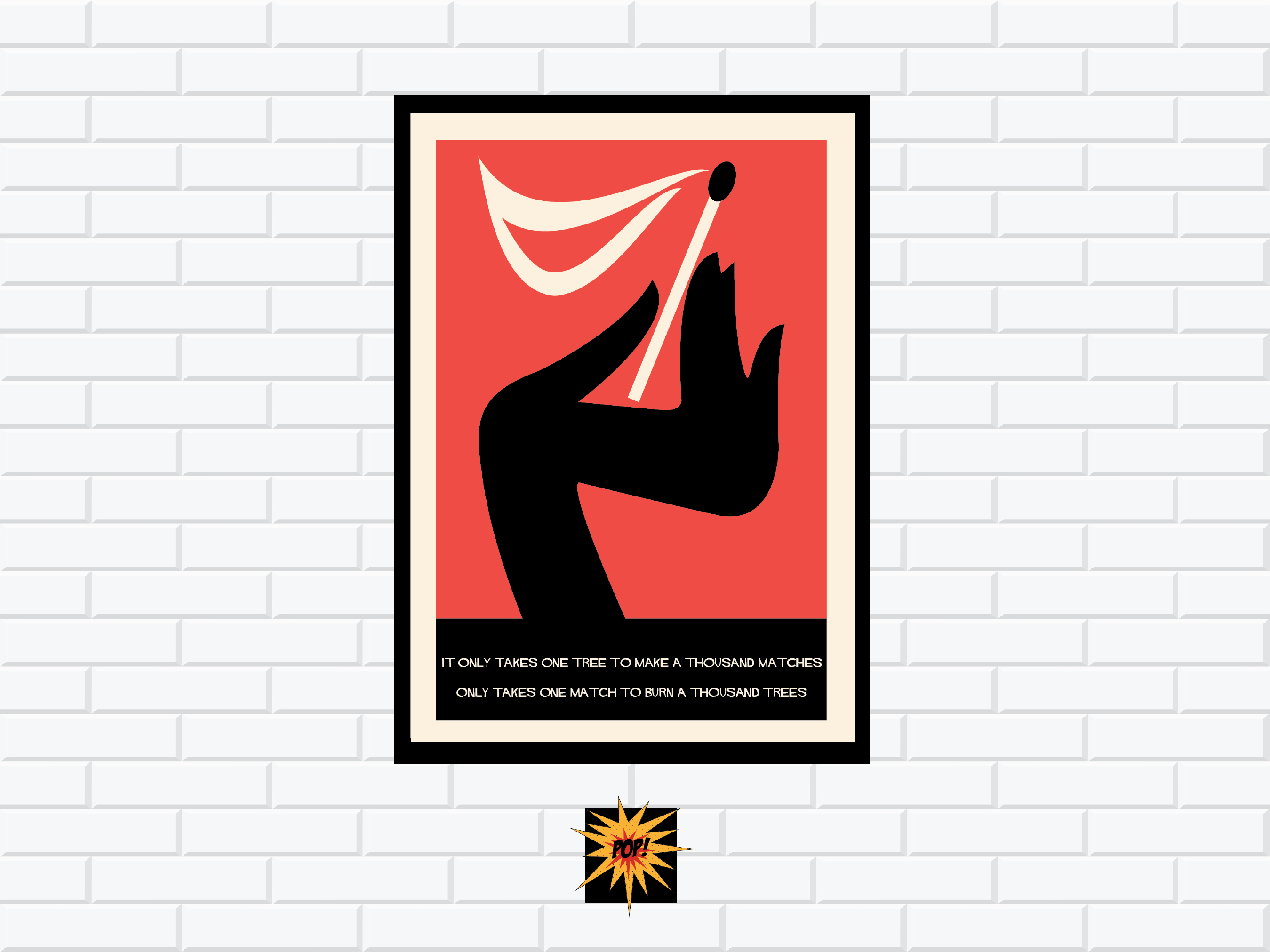 A Thousand Trees Poster – Poptart Posters